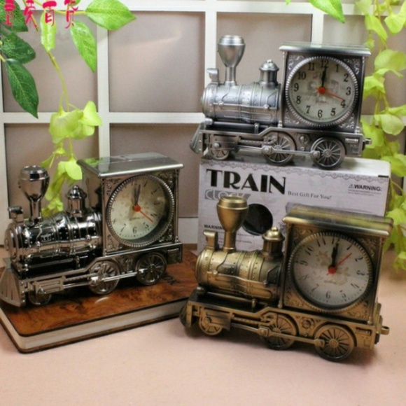Accents | Train Desk Clock | Poshmark
